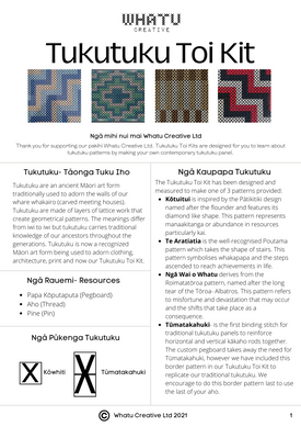 How To Tukutuku – Whatu Creative