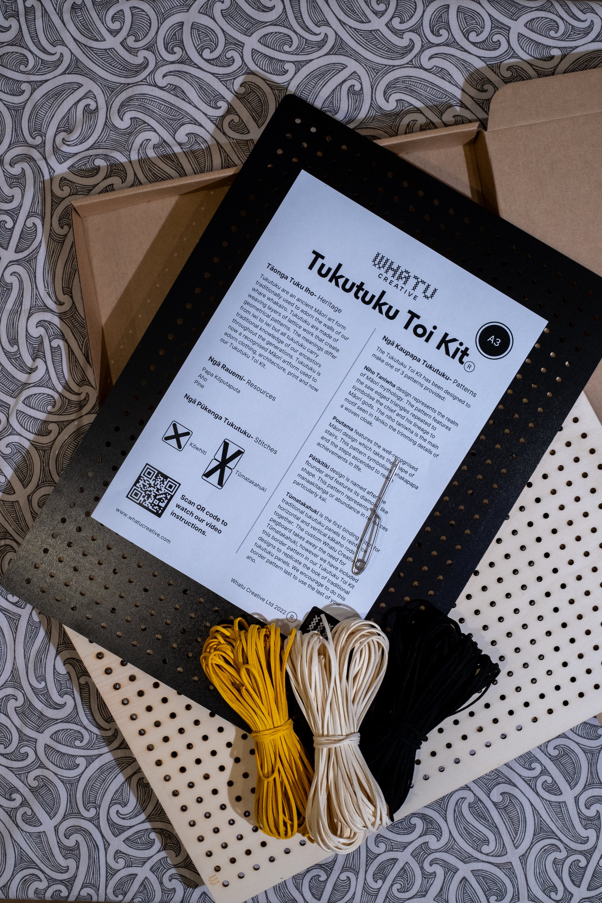 Tukutuku Toi Kit A3 – Whatu Creative