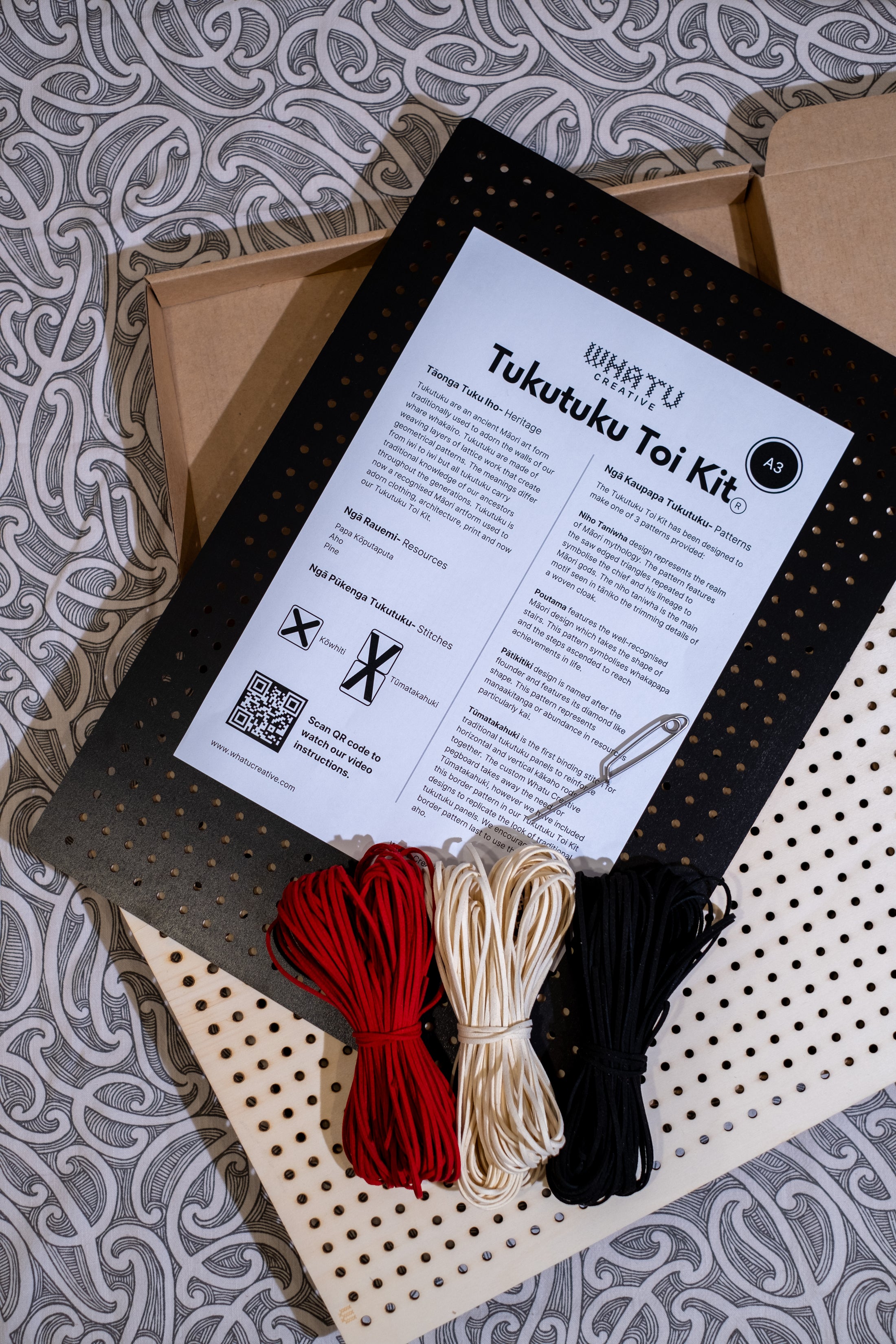 Tukutuku Toi Kit A3 – Whatu Creative