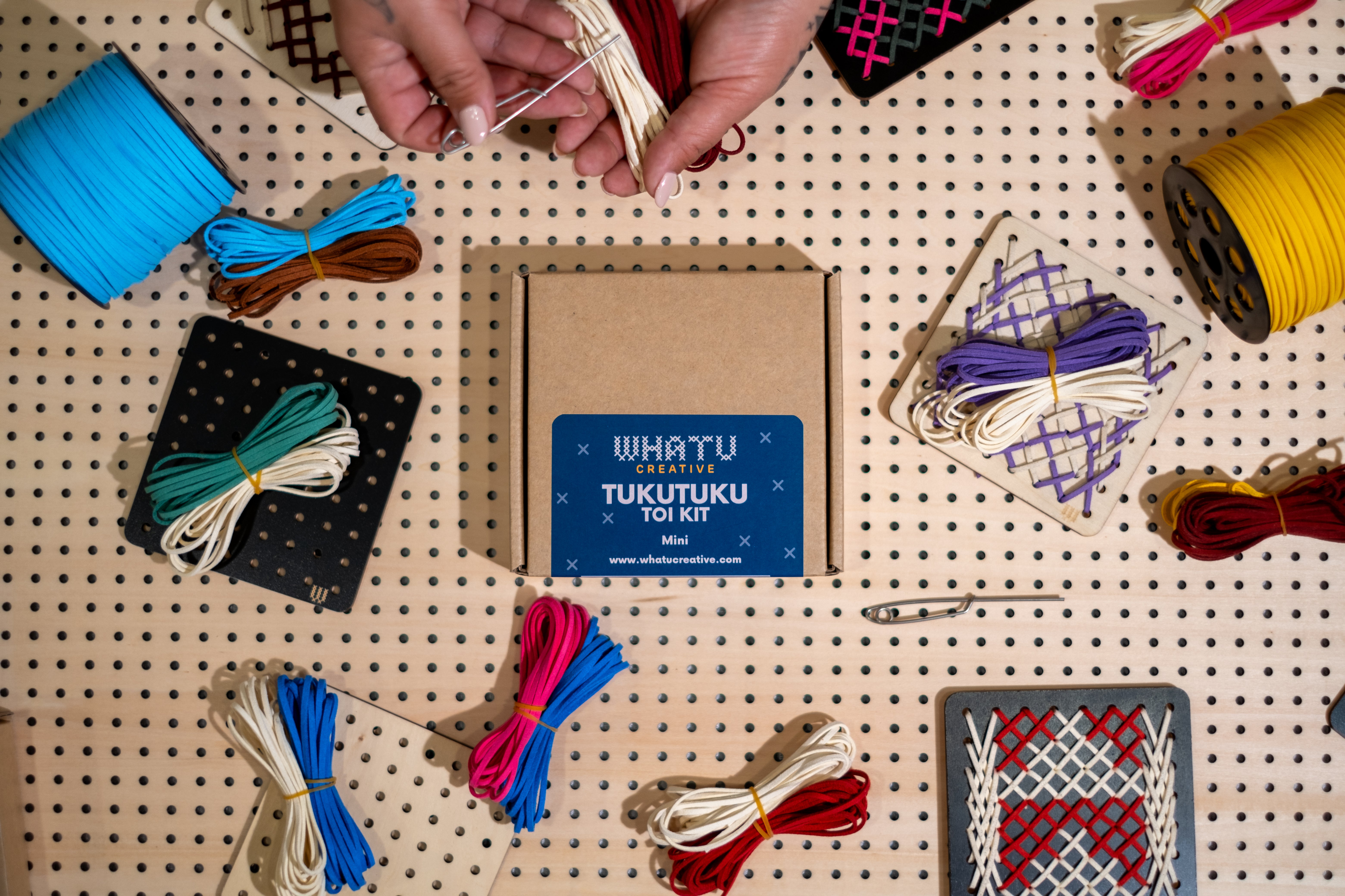 Tukutuku Toi Kit Single Mini – Whatu Creative